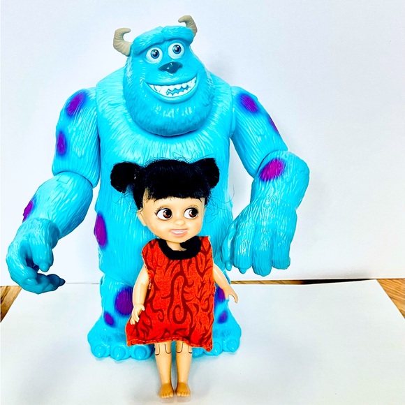 Disney | Toys | Disney Pixar Monsters Ink Sulley Boo Figures Read ...